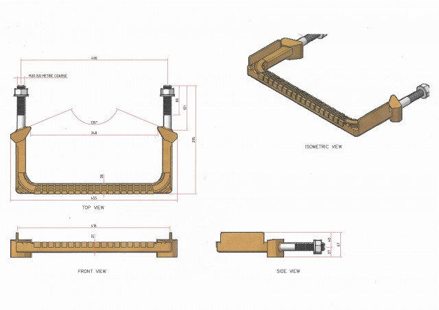 Bolt On Step Iron | Maddington Concrete Products