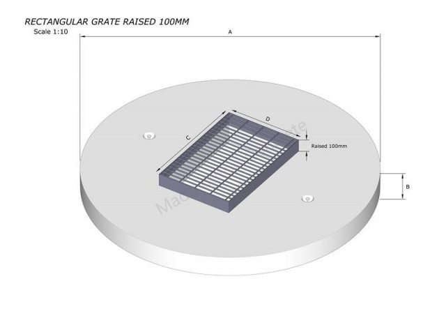 Raised 100mm | Maddington Concrete Products