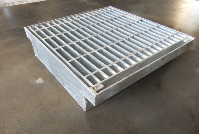 Galvanised Steel Square Grates & Frames Only | Maddington Concrete Products